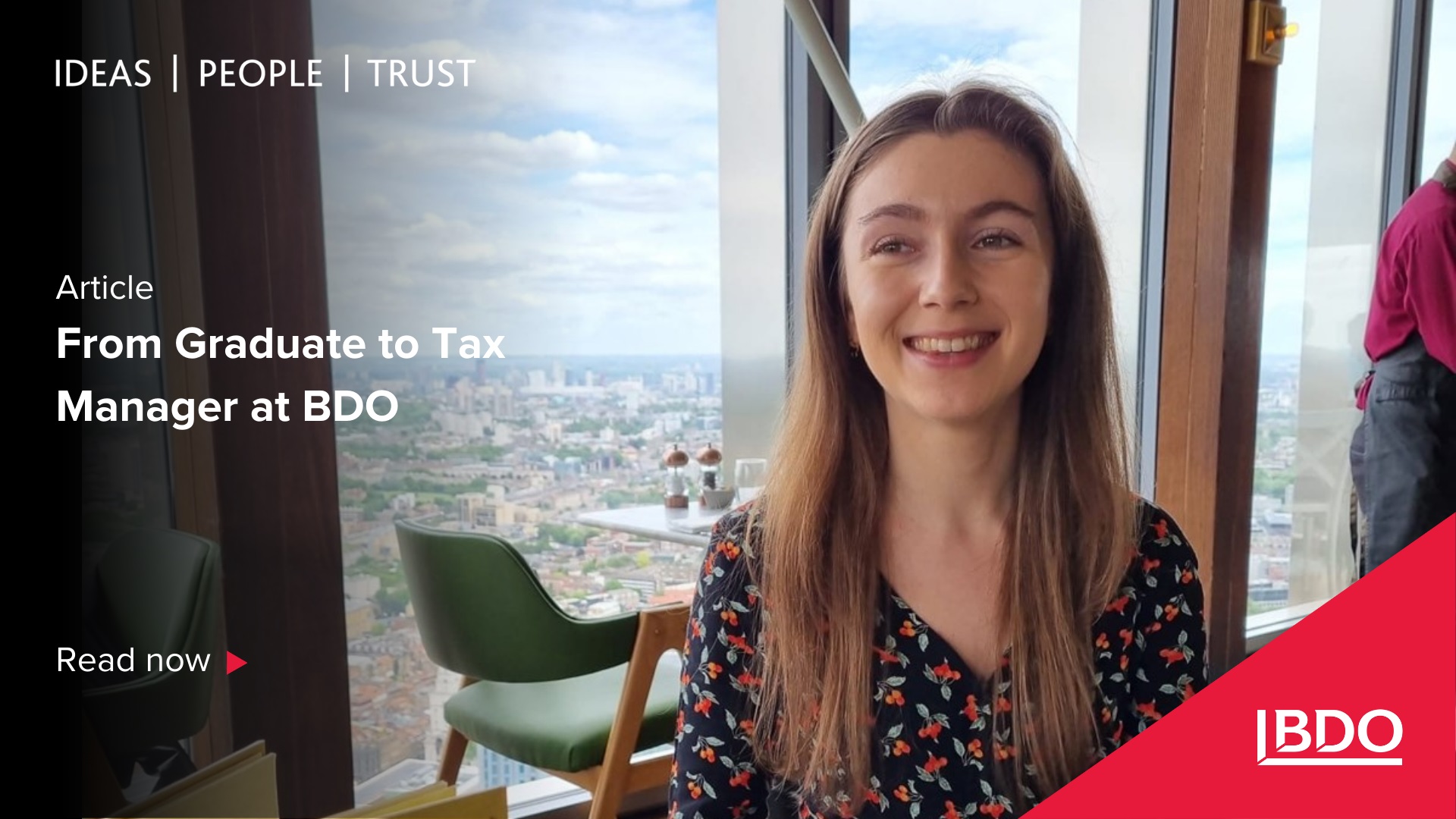 From Law Student to Tax Manager: Amy's Tax Adventure at BDO