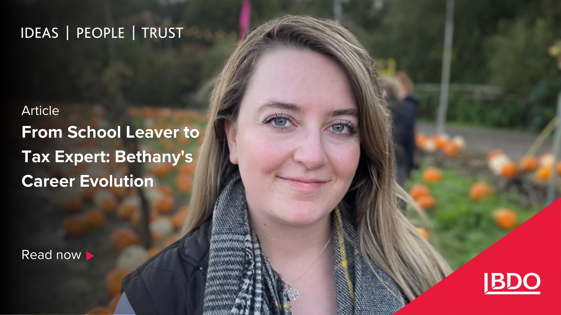 From School Leaver to Tax Expert: Discover Bethany's Career Evolution
